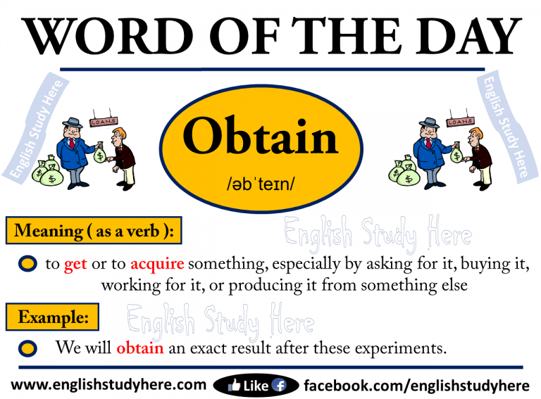 Word Of The Day OBTAIN English Study Here word-of-the-day-obtain-english-study-here